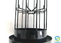 China Double Wire Spider Star Cage Silicon Coating Pleat Cage 110mm Spider Cage Mild Steel Dust Collector Cage for sale