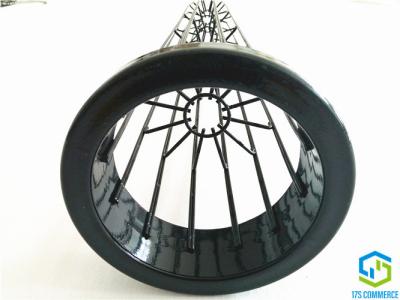 China Double Wire 110mm Star Cage Silicon Coating Pleat Cage 12 Pleats Spider Cage Dust Collector  Cage for sale