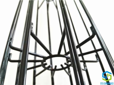 China Weld Vertical Wire Star Filter Cage Silicon Coating Pleat Cage 138mm Spider Cage Mild Steel bag house Cage for sale