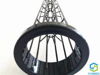 China Weld Vertical Wire Star Filter Cage Silicon Coating Pleat Cage 138mm Spider Cage Mild Steel bag house Cage for sale