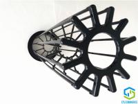 China Wire Spider 110mm Star Cage Silicon Coating Pleat Cage 12 Pleats Spider Cage Dust Collector  Cage for sale