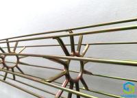 China 12 Pleats Venturi Cap Star Cage Zinc Coating Pleat Cage Spider Cage Dust Bag House Cage Expand Filter Area Cage for sale