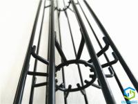 China Mild Steel 110mm 120mm Filter Bag Cages And Venturi Cap for sale