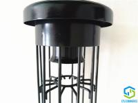 China Silicon Coating 12 Pleats Star Filter Cages Venturi Cap for sale