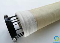 China 500gsm Aramid Filter Bags And Cages Round Star Filter Bags for sale