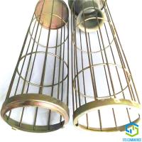 China PE Polyester Filter Bag Dust Collector Filter Cage for sale