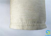 China Round 600gsm Aramid Aramid Filter Bags Conventional Baghouse Filter Bag for sale