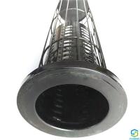 China Round Aramid Dust Collector Filter Bag Cages Bag House Cages for sale