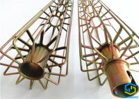 China 12 Pleat Acrylic Star Bag Filter Cages Bag House Cages for sale