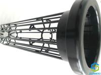 China 138mm 144mm PPS Star Filter Cages Baghouse Cages for sale