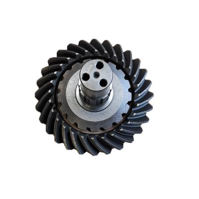 China Sinotruk HOWO Double Helical Gear Wg9114320251 Crown Wheel Pinion Gear for Sitrak C7h T5g T7h A7 Truck for sale