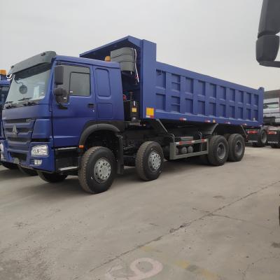 China 371hp Dump Tipper Truck Sinotruk 8 X 4 Drive 12 Wheeler 8L WD615.47 for sale