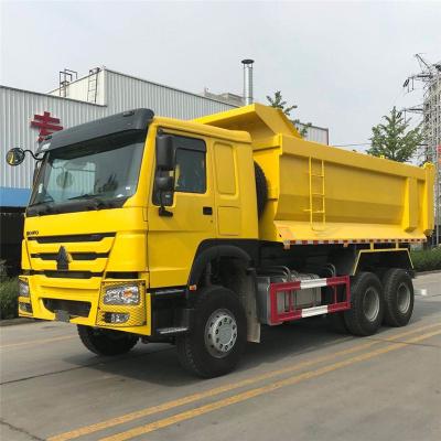 China Euro 2 Sinotruk Howo Dump Truck Heavy 10 Wheeler 371hp Dump Truck for sale