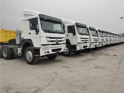 China 10 Wheeler Tractor Head Truck Sinotruk Howo 371hp For Logistics Transportation for sale