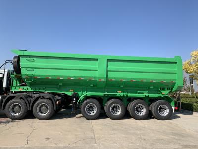 China Low Bed Transport Semi Trailer 30-60 Ton Semi Trailer Truck 13 X 2.5 X 1.56m for sale