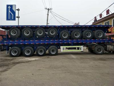 China Low Bed Transport Semi Trailer 30-60 Ton Semi Trailer Truck 13 X 2.5 X 1.56m for sale