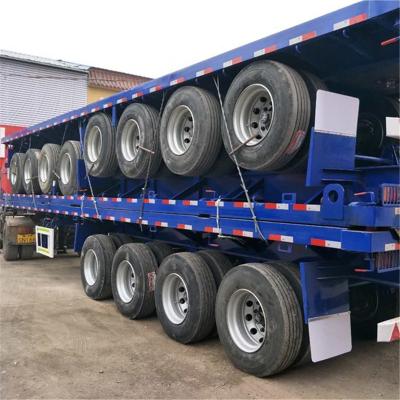China Low Bed Transport Semi Trailer 30-60 Ton Semi Trailer Truck 13 X 2.5 X 1.56m for sale