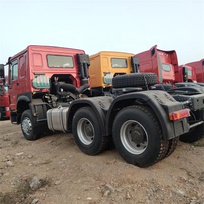 China Heavy Tractor Head Truck Sinotruk 6 X 4 Howo Power Tractor Truck 371 375 10 Wheeler for sale