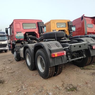 China Heavy Tractor Head Truck Sinotruk 6 X 4 Howo Power Tractor Truck 371 375 10 Wheeler for sale
