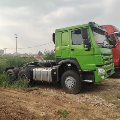 China Head Power Sinotruk Howo 6x4 Tractor Truck Model 371 375 10 Wheeler for sale