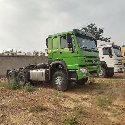 China Head Power Sinotruk Howo 6x4 Tractor Truck Model 371 375 10 Wheeler for sale