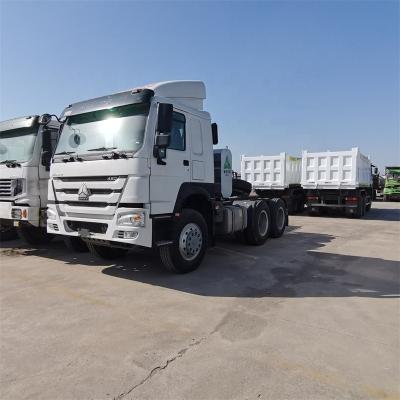 China Power Tractor Head Truck Sinotruk 6 X 4 Howo 371 375 10 Wheeler 2500nm for sale