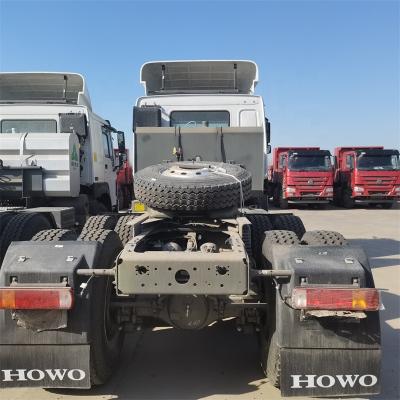 China Power Tractor Head Truck Sinotruk 6 X 4 Howo 371 375 10 Wheeler 2500nm for sale