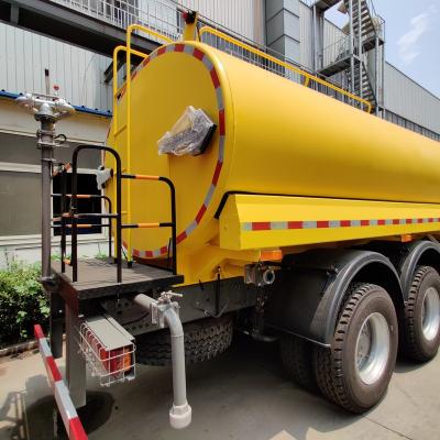 China 25000L Storage Water Tanker Truck Sinotruk Howo 6 X 4 Sprinkler Truck for sale