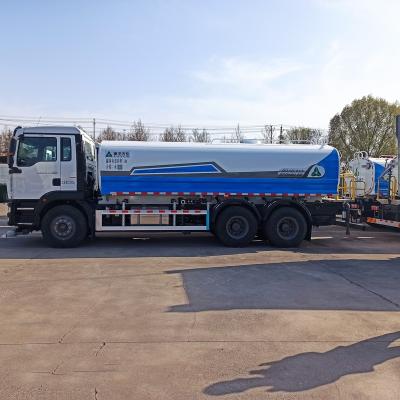 China Sprinkler Water Tanker Truck Sinotruk Howo 6 X 4 20000L With Water Gun for sale