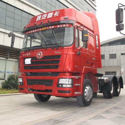 China Euro 2 Shacman F3000 6x4 Tractor Truck Left Hand Driving Diesel Fuel for sale