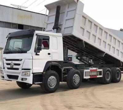 China High performance used sinotruk dump truck howo 8x4 12 wheeler 40T dump truck for sale > 8L for sale