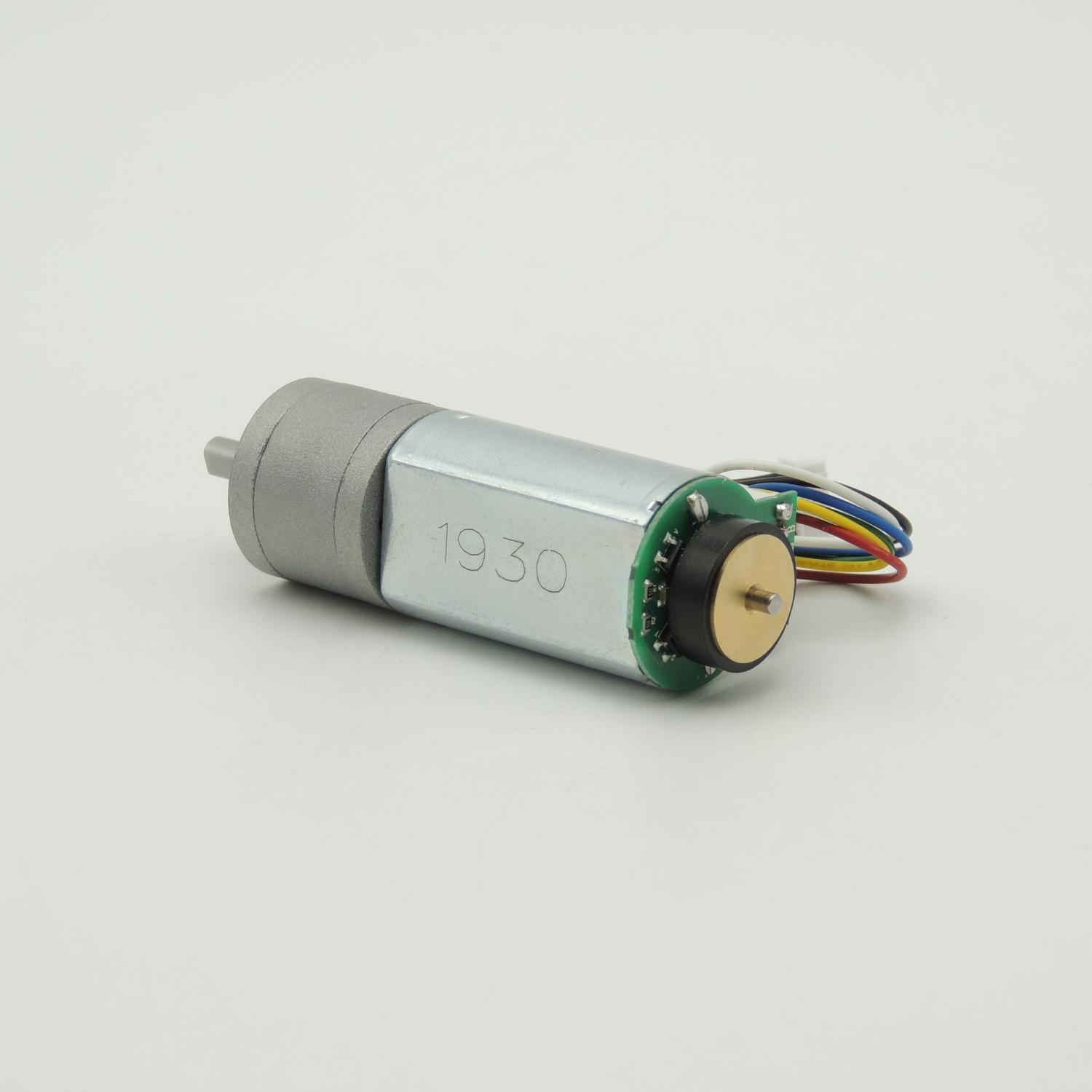 Gear motor with encoder