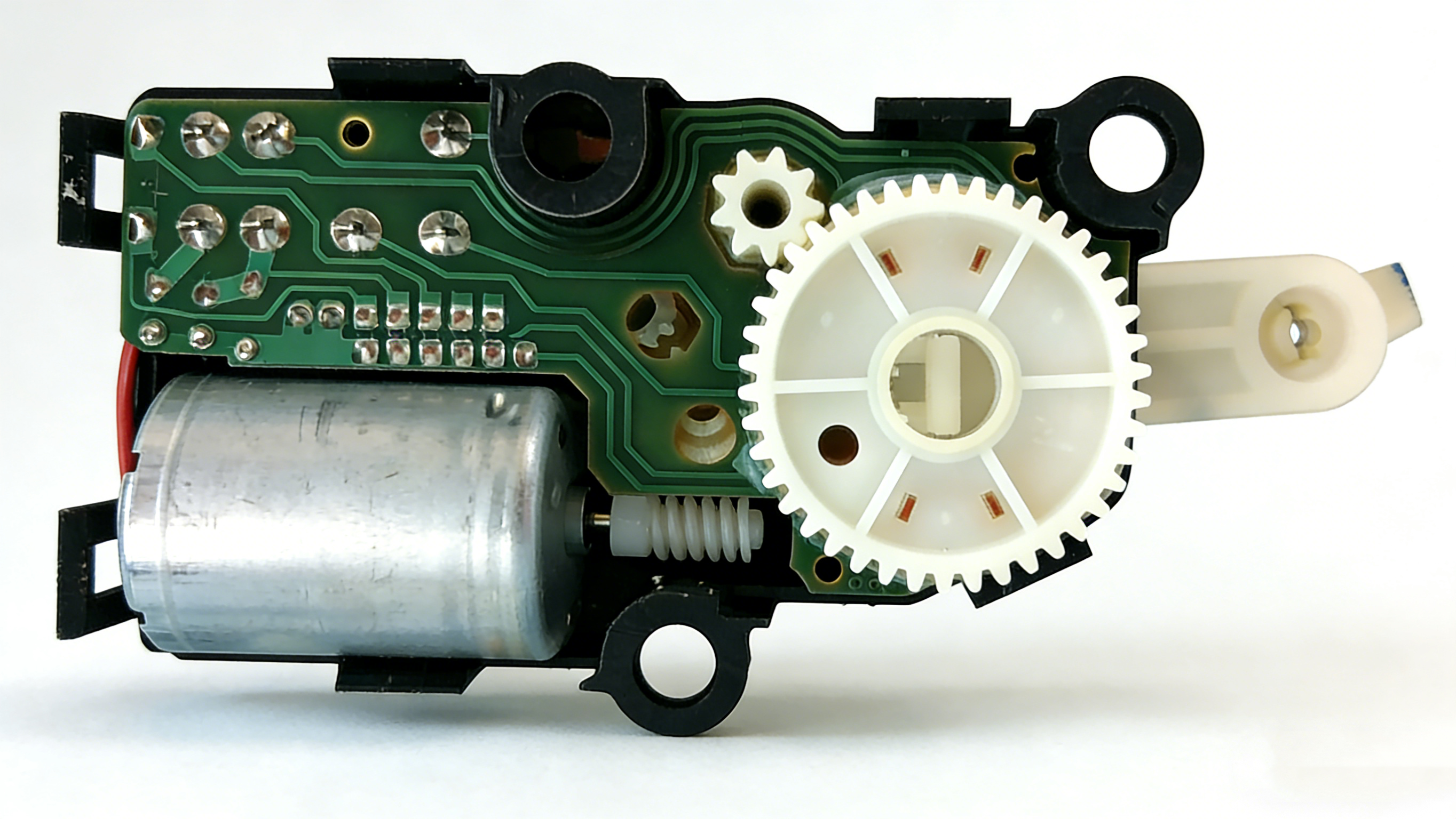 Customized 12V 24.4mm RF-370CB-11670 Motor for Air Conditioning Damper Actuator