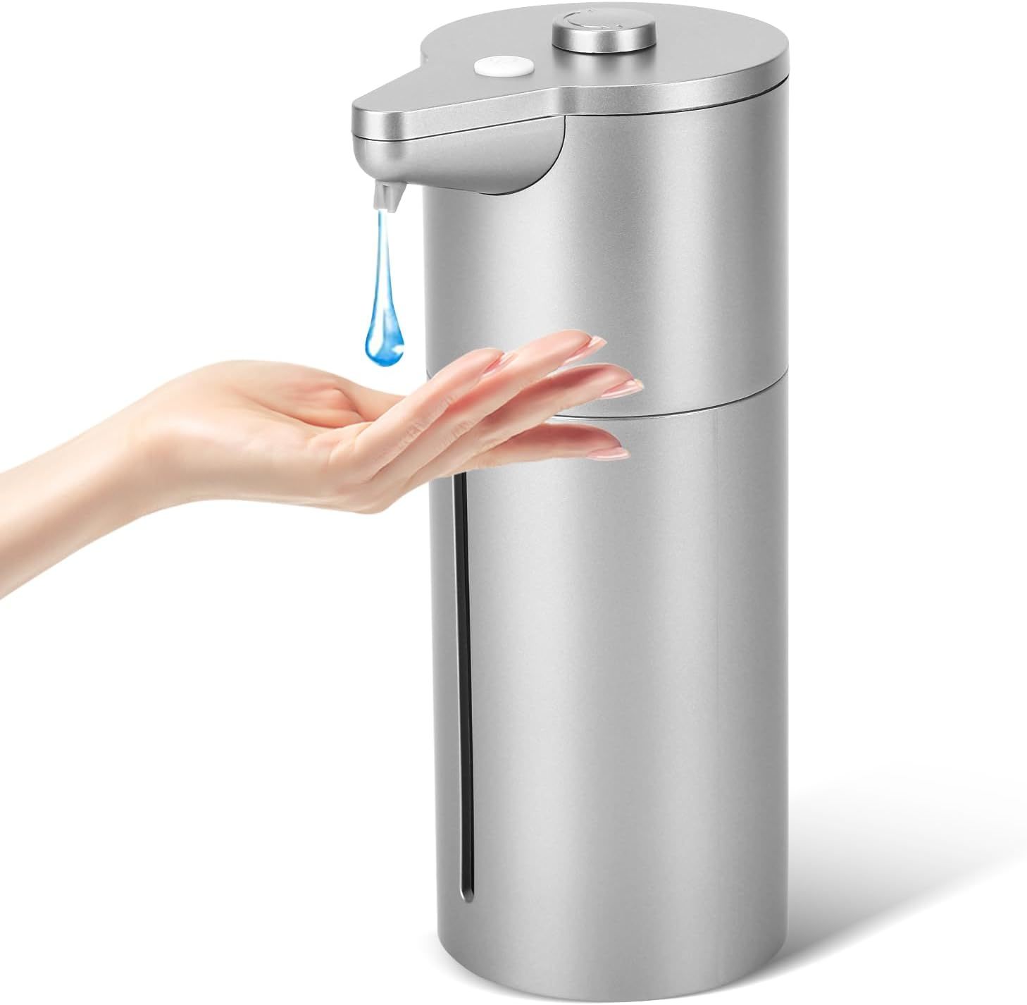 Liquid Battery Hand Soap Dispenser,Dish Soap Dispenser Kitchen Bathroom gear motor