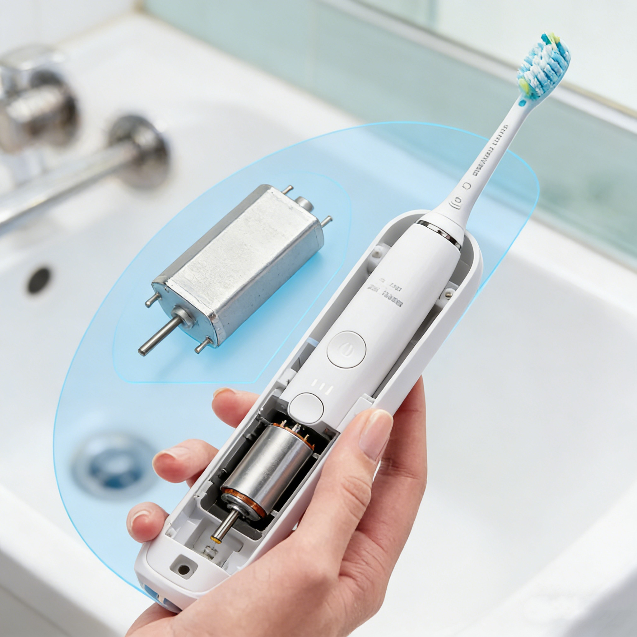 180 type mini DC motor for oral care devices