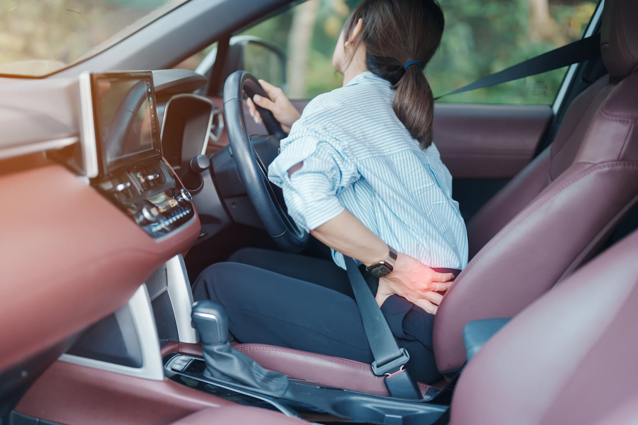 driver fatigue, especially lower-back discomfort, a common issue
