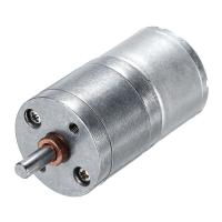 China GM25-310 25mm 6V 13-48RPM DC Gear Motor High Torque For Robot Advertising Device for sale