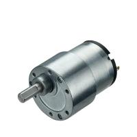 China GM37 520 DC 24V 12V 6V DC Motor High Torque Low Rpm 37mm for sale