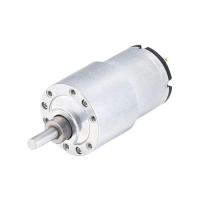 China 37mm 12V High Torque Gearbox Motor GM37 528 DC 50 RPM To 490RPM Micro Motor for sale