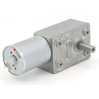China 8V 12V 24V 32mm*46mm 370 Small Worm Gear Motor Turbo Worm Gearbox Reduction for sale