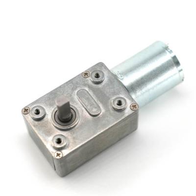 China JGY370 12V DC Motor High Torque Worm Gearbox  With Worm Gear for sale