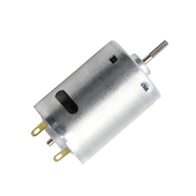 China Knurled Shaft DC Motor 12V Mini  RS-380 Permanent Magnet Brushless DC Motor for sale