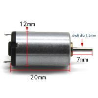 China R1220 12mm 9000 Rpm  DC Motor Mini Motor High Speed For Small Fans Projects for sale