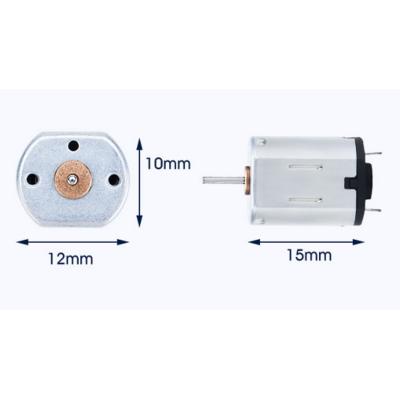 China Precision N20 Micro DC Motor with 1mm Shaft Diameter, Ultra-Compact 10mm*12mm*15mm Frame, and Precious Metal Brush Design for Robotics DIY for sale