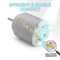 China Double Shaft DC Motor RS-775 42mm High Torque 250mNm Free Customization Shaft Length 12V-24V for Industrial Tools for sale