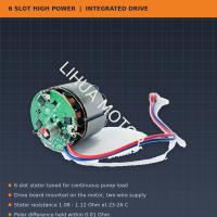 China 4123 BLDC 41mm 24V Water Pump Brushless DC Motor 6 Slot Low Vibration with Drive Board for sale