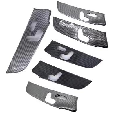 China Auto Parts Carbon Fiber Door Trim Cover Car Side Door Panel Decor For Mercedes Benz A CLASS for sale