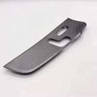 China Auto Parts Carbon Fiber Door Trim Cover Car Side Door Panel Decor For Mercedes Benz A CLASS for sale
