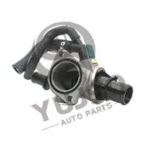 China Coolant Thermostat With Housing Sensor For FIAT STILO CROMA ALFA 147 159 for sale