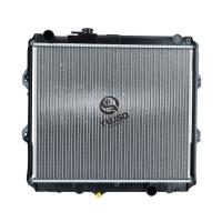 China Aluminum Core Radiator for Toyota Hilux II Pickup 2.5 D-4D 2001-2005 for sale